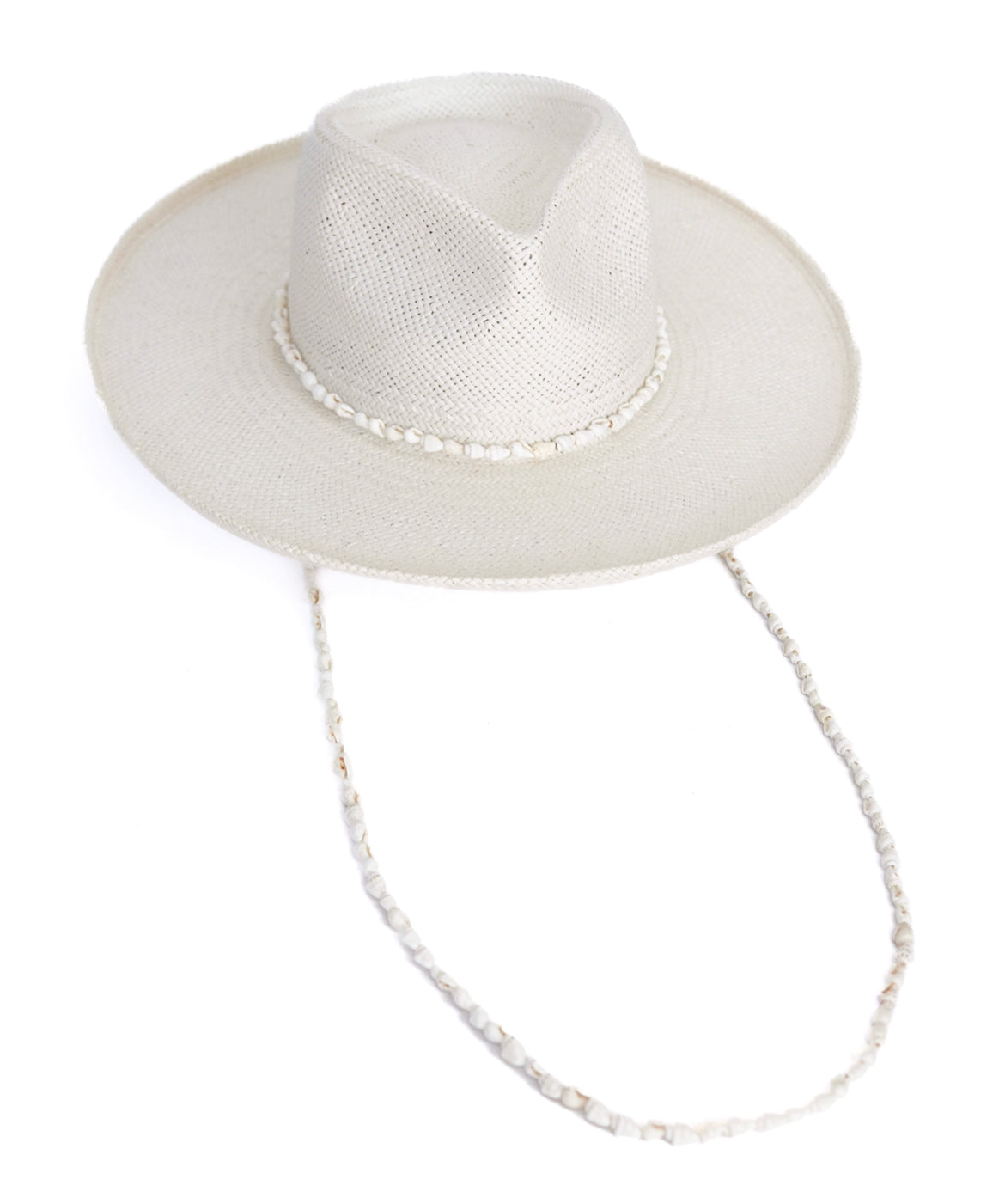 Oceana Seashell Straw Hat | Women's straw wide brim hat – Augustine Hat Co.