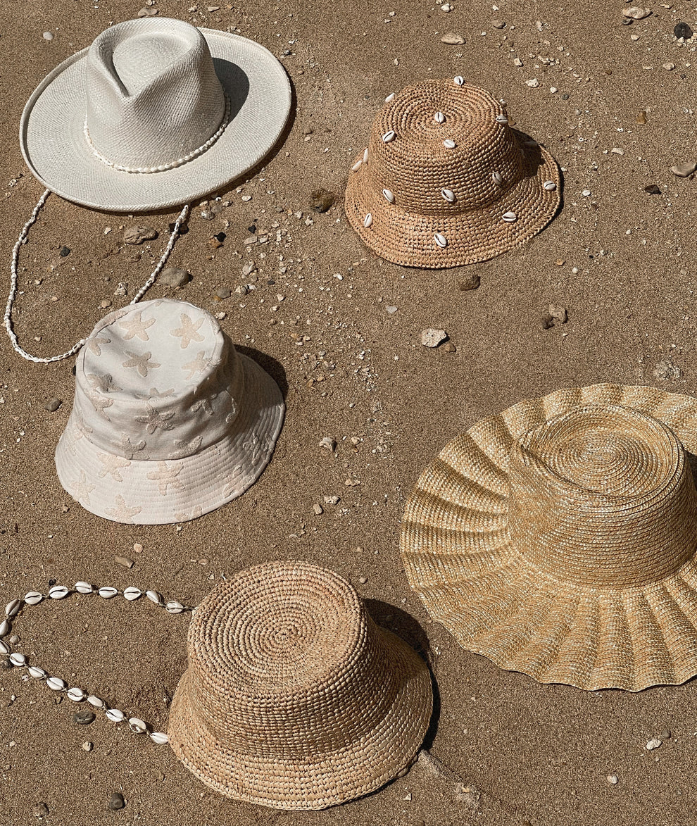 Cowrie Shell - Hat Chin Strap, Seashell Hat Band Accessory – Augustine ...